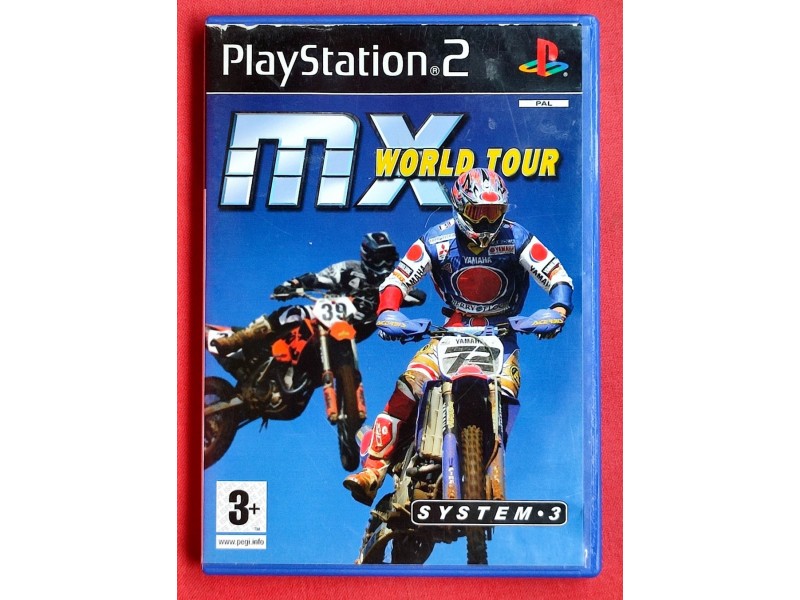 MX World Tour UK - PS2 Originalna Igra