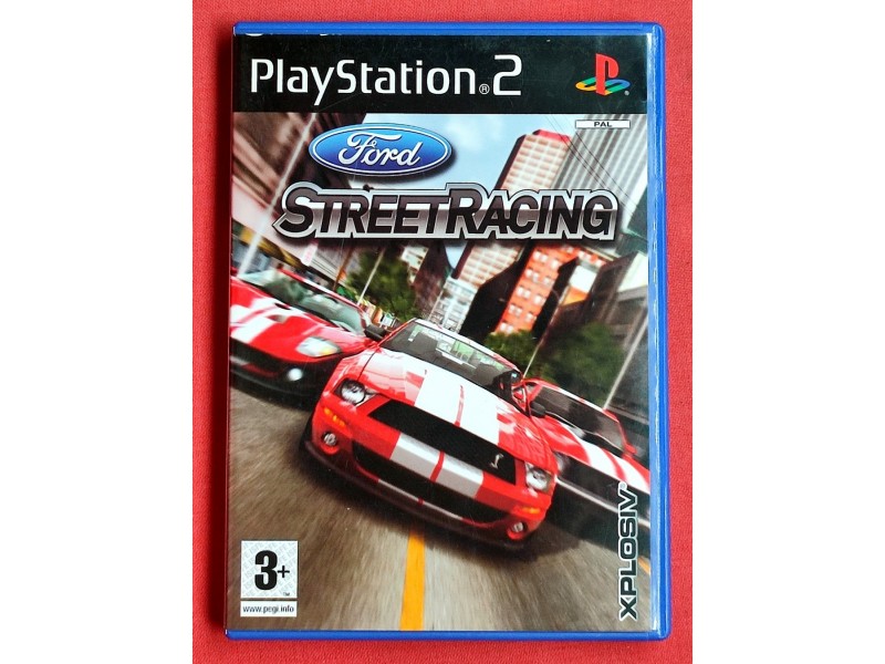 FORD Street Racing UK - PS2 Originalna Igra