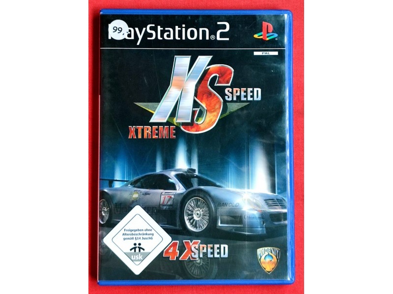 XS xtreme speed - PS2 Originalna Igra