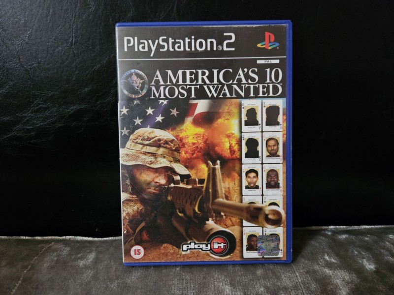 America's 10 Most Wanted Sony PS2