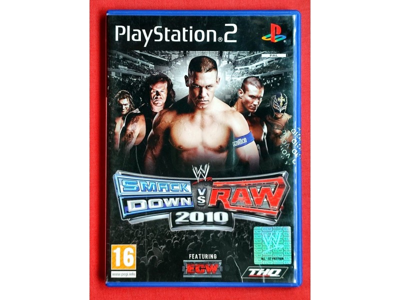 Smack Down vs RAW 2010 - PS2 Originalna Igra