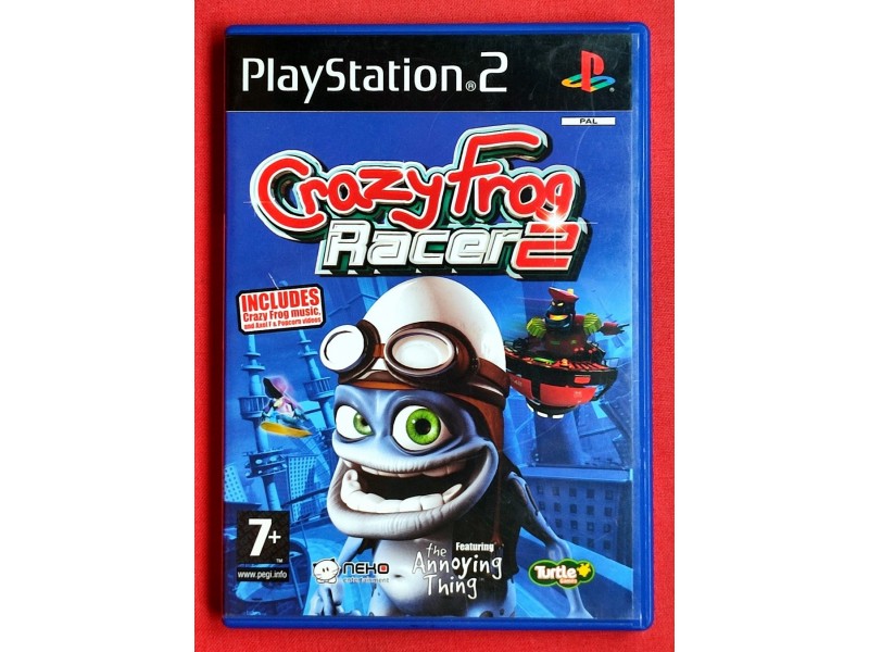Crazy Frog Racer 2 UK - PS2 Originalna Igra