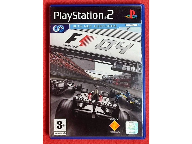 Formula 1 04 - PS2 Originalna Igra