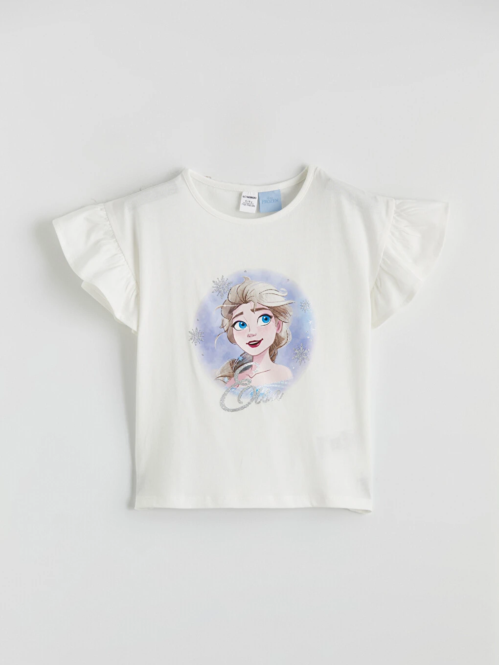 LCW Kids Devojčice Elsa Štampana Majica I Suknja Od Tila