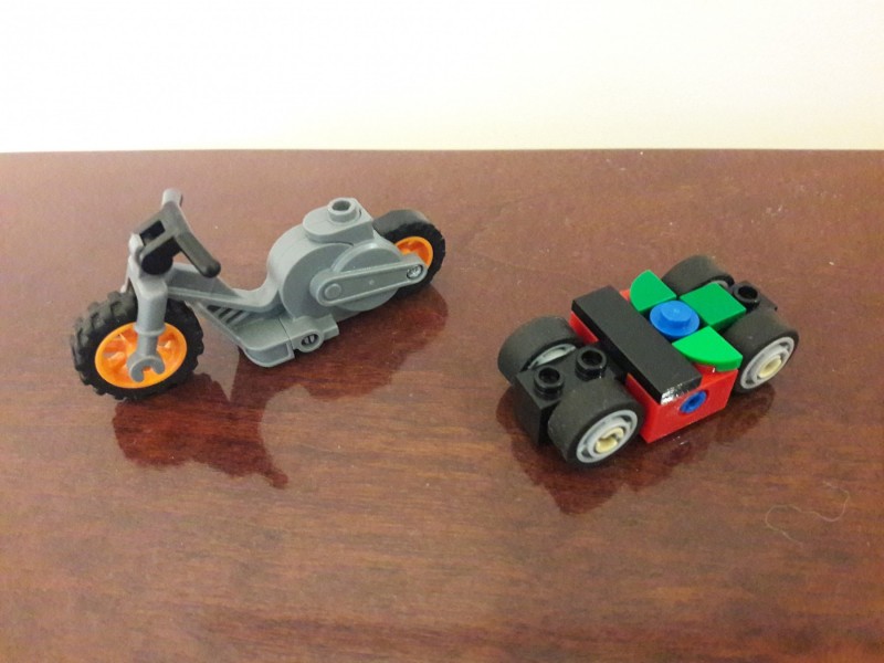 Lego motor i mini autić