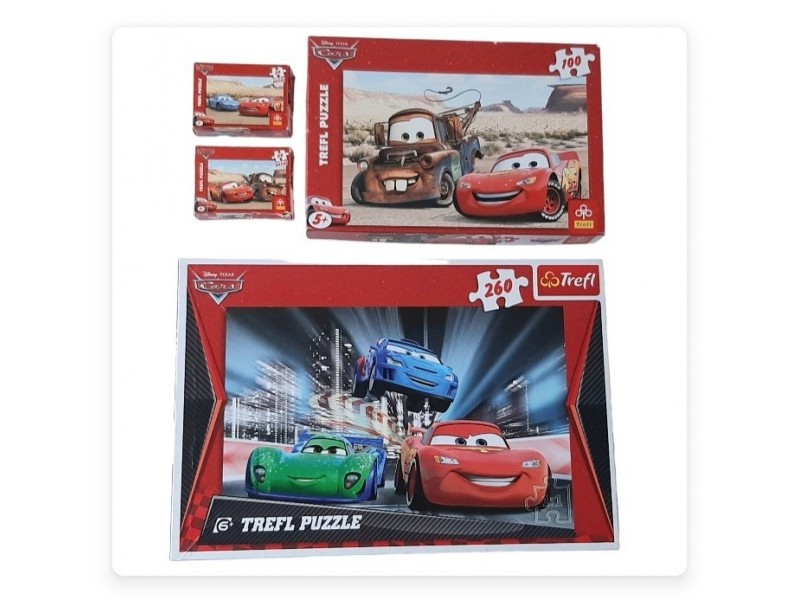 PuzzleTrefl -Cars Diesney Pixar Lot