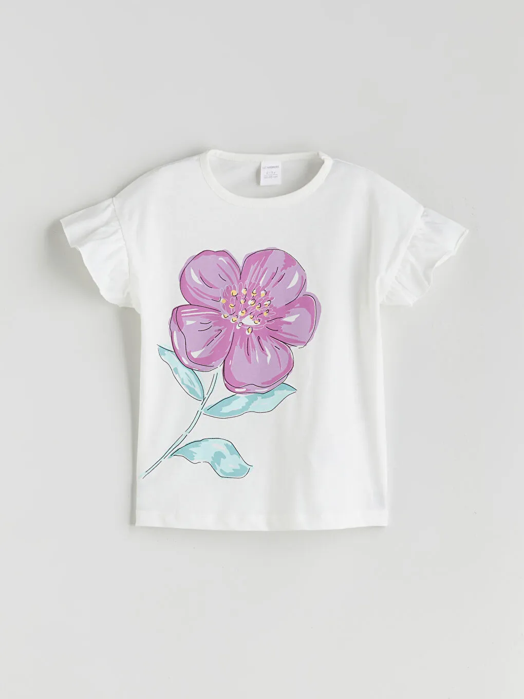 LCW Kids Cvetni Dečji T-shirt I Šorts 2-pakovanje