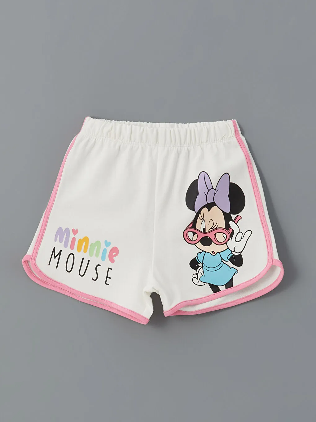 LCW Kids Minnie Mouse Štampani Šorts Za Devojčice