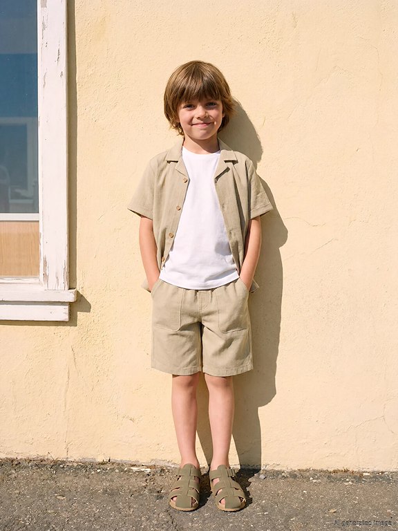 LCW Kids Komplet Za Dečake Od Mešavine Lana
