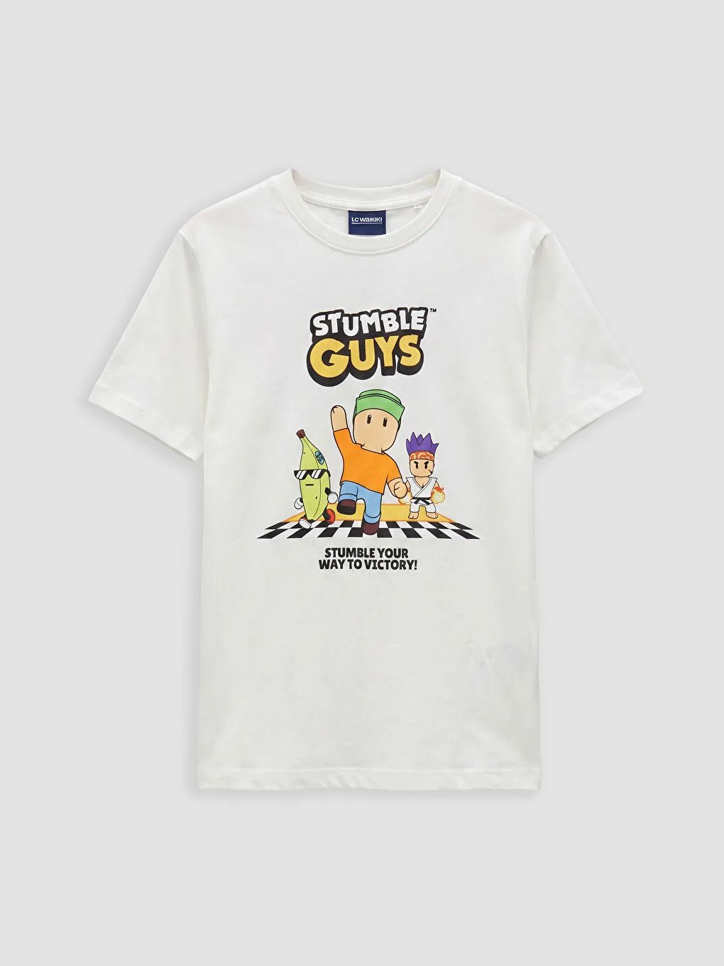 LCW Kids Stumble Guys Štampani Dečiji Kratki Komplet Pidžame