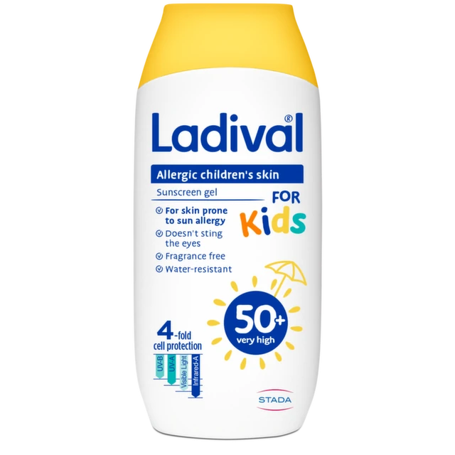 Ladival Gel za decu sklonu alergiji na sunce SPF 50+, 200 ml