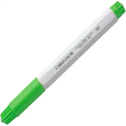 CARAN D'ACHE FLOMASTER FLUO LINE GREEN
