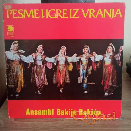 Ansambl Bakije Bakića – Pesme I Igre Iz Vranja