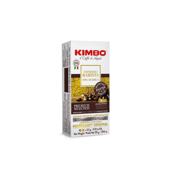 KIMBO BARISTA ALU NESPRESSO 100% ARABICA 10/1