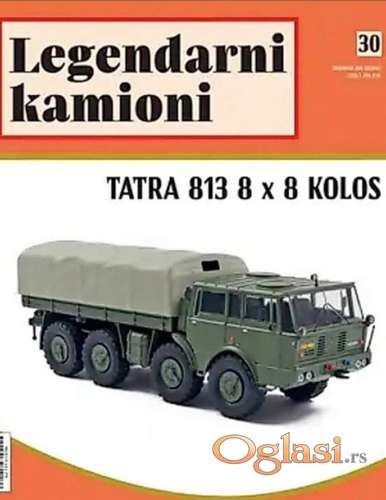 Legendarni Kamioni-Broj 30 Tatra 813 Kolos Maketa