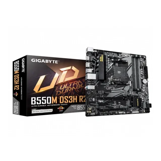 Gigabyte Matična ploča B550M DS3H R2 1.0, AM4