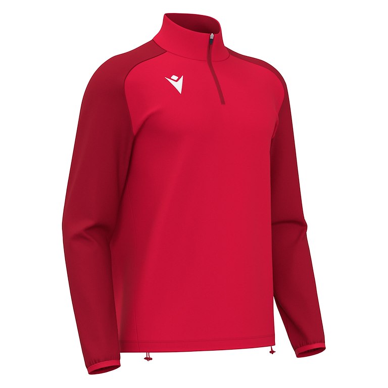 ISEN 1/4 ZIP TOP RED/DRED, L