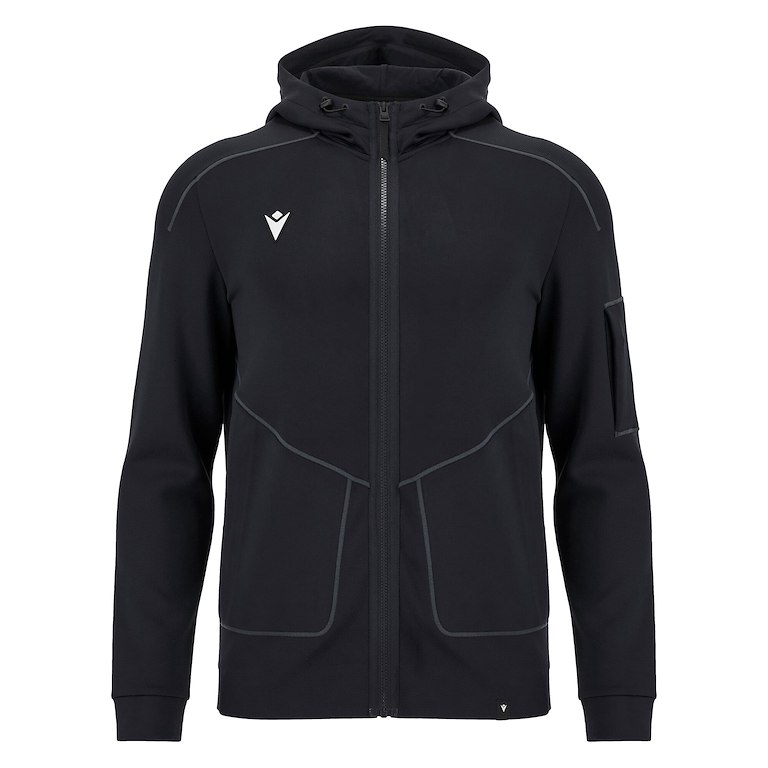 ATH ICON KANAK TECH HOODY FZIP TOP BLK NS/NS, XXL