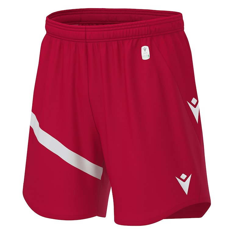 SHEN ECO SHORTS RED/WHT ,M