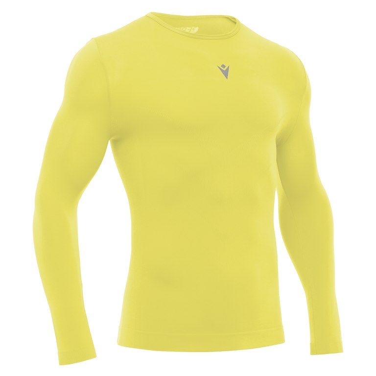 PERFORMANCE TECH UNDERWEAR TOP LS YEL,M