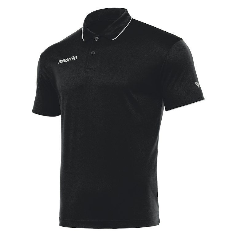 DRACO POLO BLK/WHT SS, S