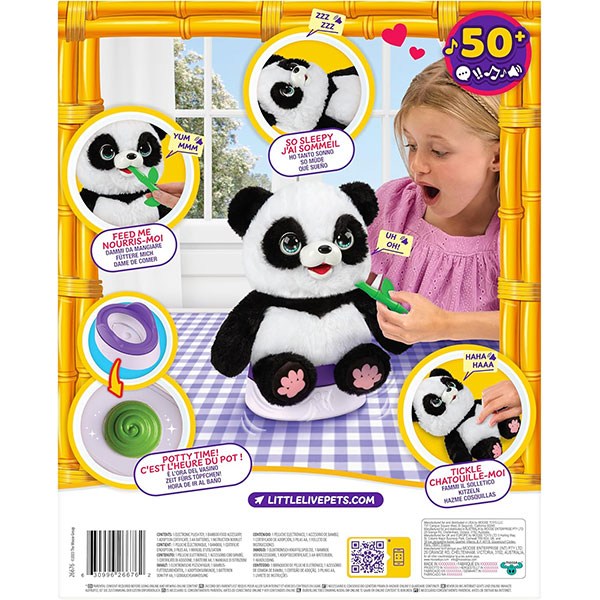 My Baby Panda ChuChu Little Live Pets ME26677