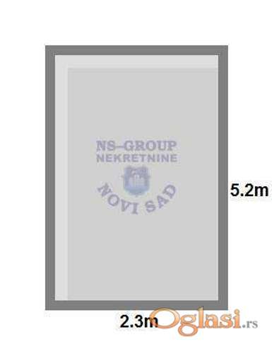 Garazno mesto u suterenu zgrade 12m2