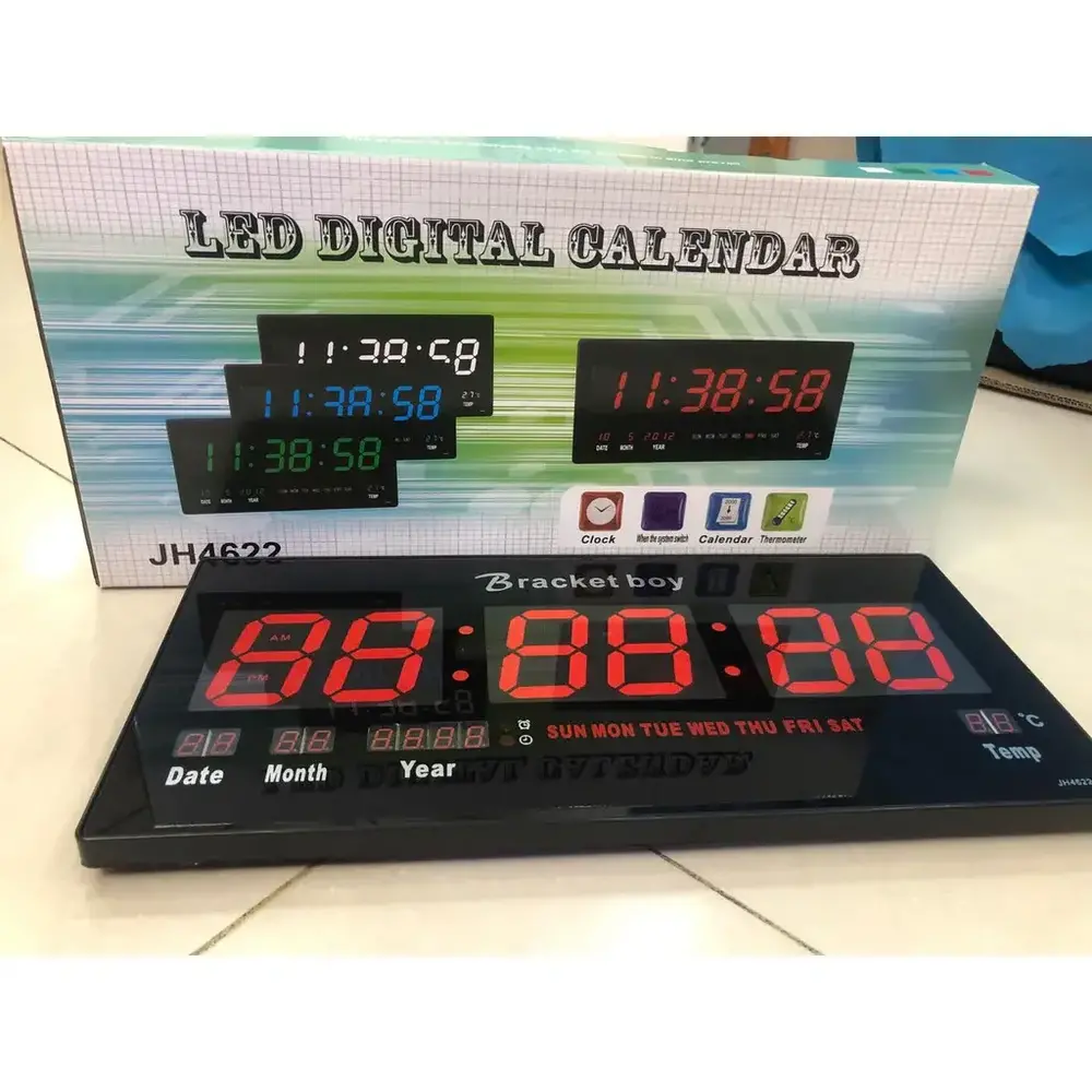 Digitalni LED zidni sat
