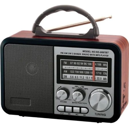 Prenosni retro Bluetooth radio PROSTO