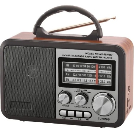 Prenosni retro Bluetooth radio PROSTO