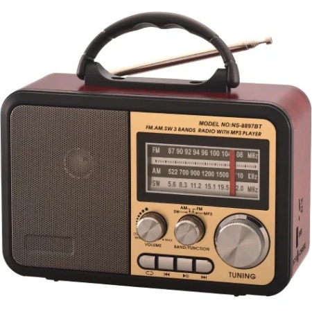 Prenosni retro Bluetooth radio PROSTO