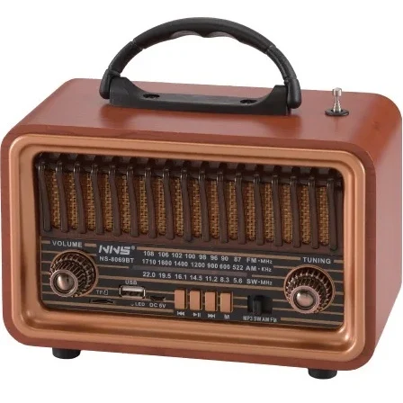 Prenosni retro Bluetooth radio PROSTO