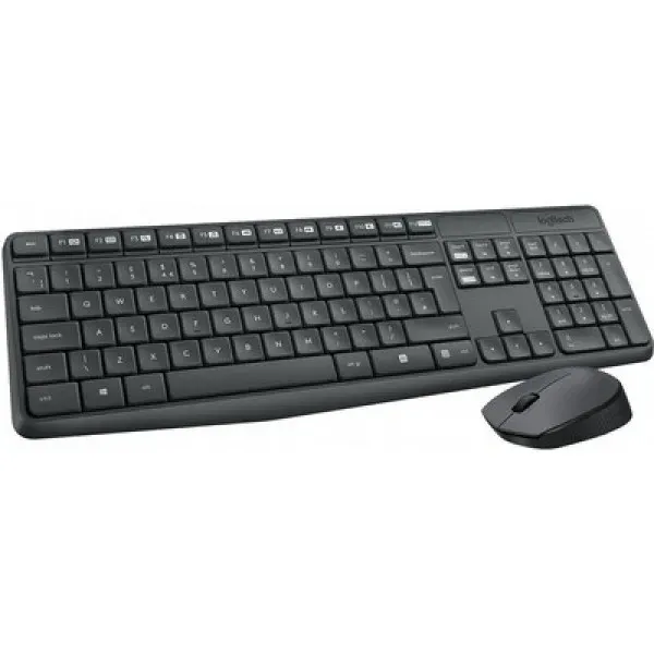 Tastatura+Miš Wireless set Logitech MK235 US sivi 920-007931