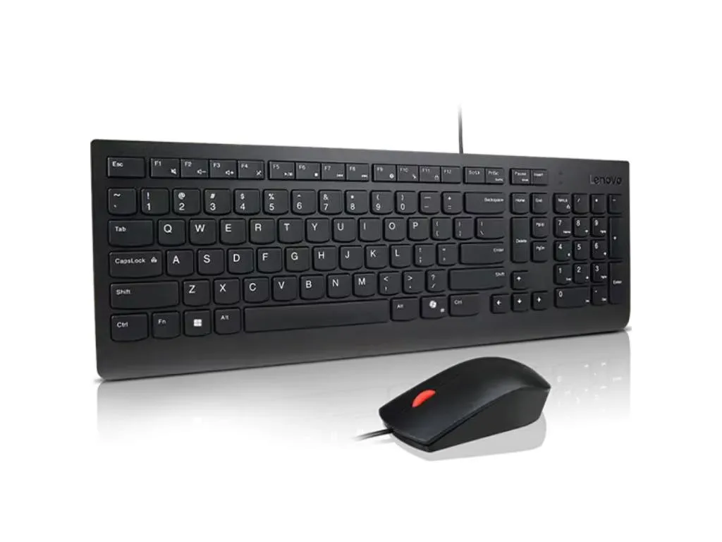 Tastatura+miš LENOVO Essential žicni set/SRB/crna