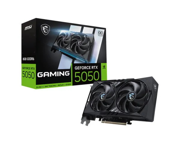 VGA MSI RTX 5050 Gaming 8GB OC, V538-001R