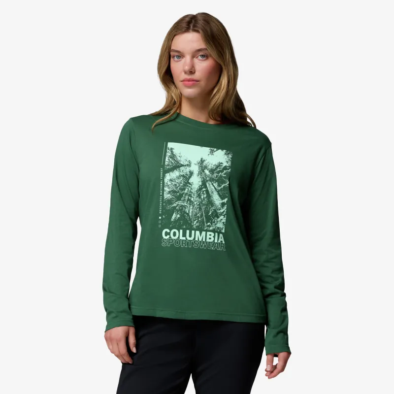 Columbia Rolling Bend™ Graphic LS Crew