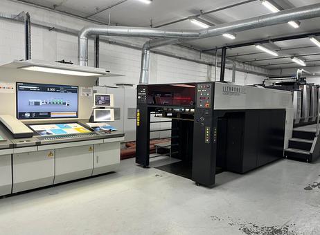 KOMORI GL 37 офсет машина са 5 боја