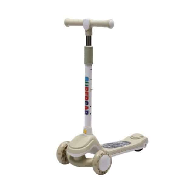 Trotinet dečiji sa 3 točka model TT-1002 svetlo zelena/bela – 540123