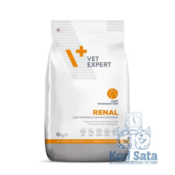 Vet Expert Renal, Vet. Hrana Za Mačke Za Negu Bubrega 2kg