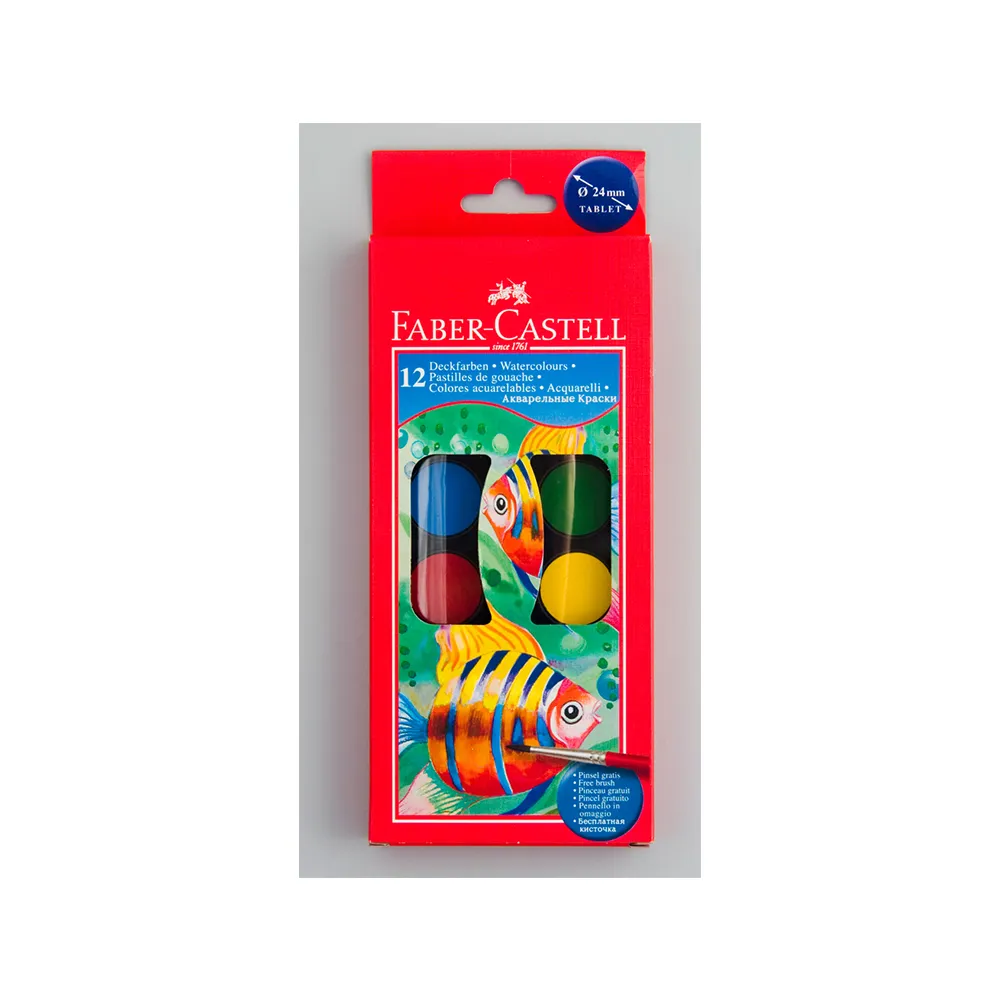 Vodene boje Faber Castell 1/12 125011