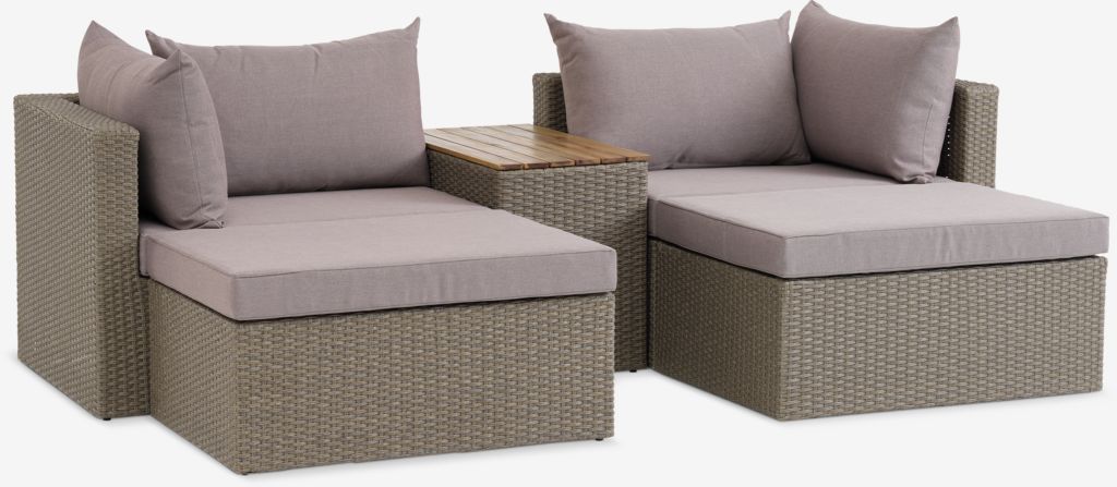 Modularna lounge garnitura SOLNA 4os. natur