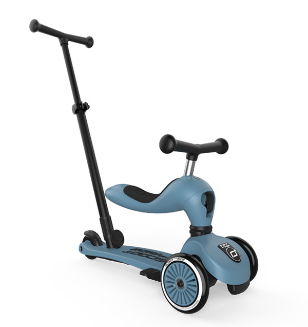 Scoot And Ride Highwaykick 1 Push And Go Steel – Trotinet Za Decu