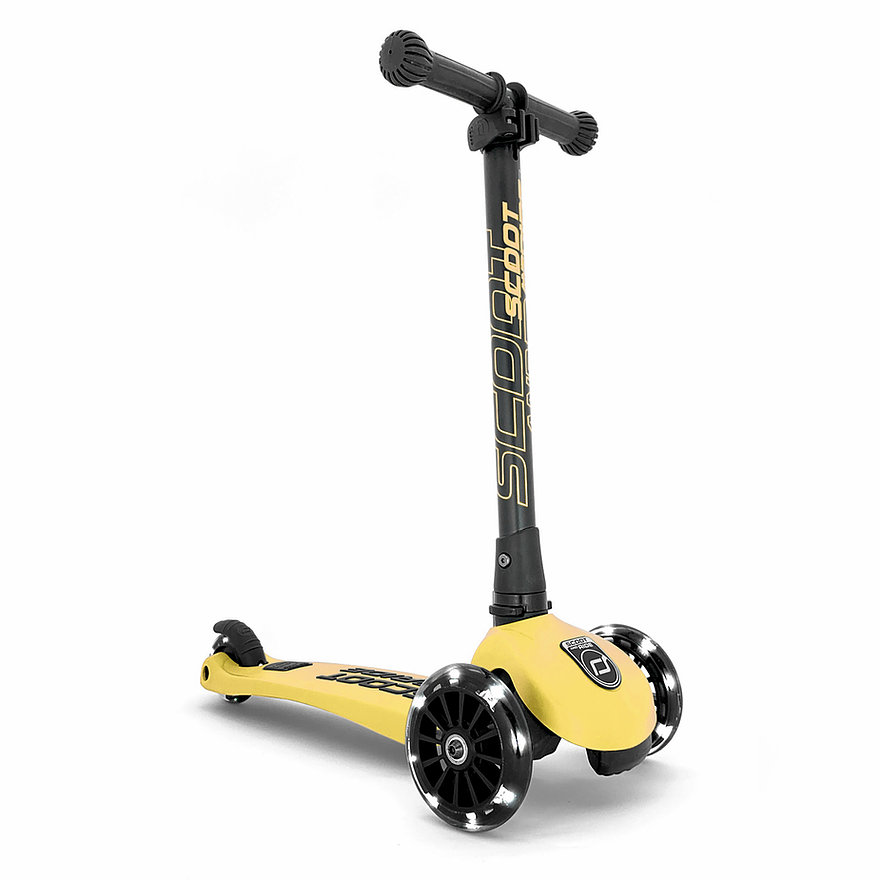 Scoot And Ride Highwaykick 3 Lemon LED – Trotinet Za Decu