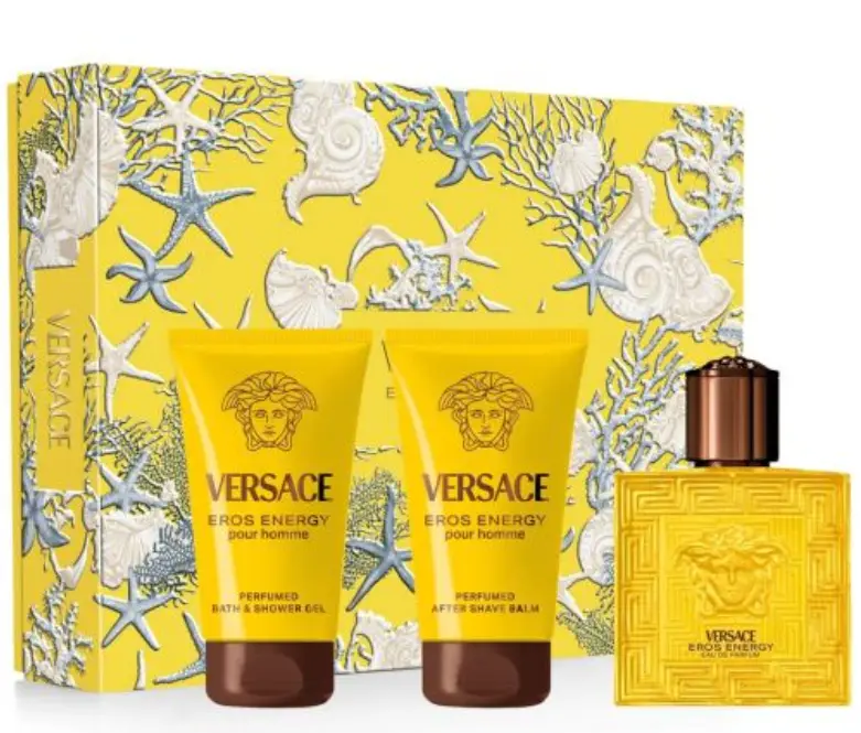 Versace Poklon set za muškarce Eros Energy Pour Homme, EDP, 50 ml+ SG, 50 ml+ ASB, 50 ml