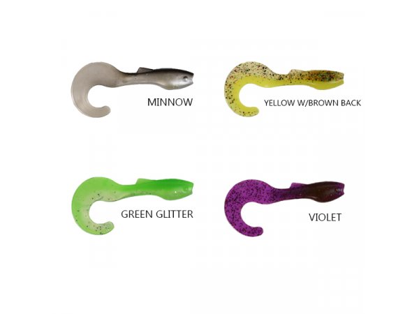 Silikon nn shad twister 10cm MINNOW