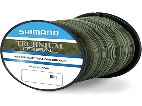 MONOFIL SHIMANO TECHNIUM TRIBAL 1100M 0.305MM CAMOU