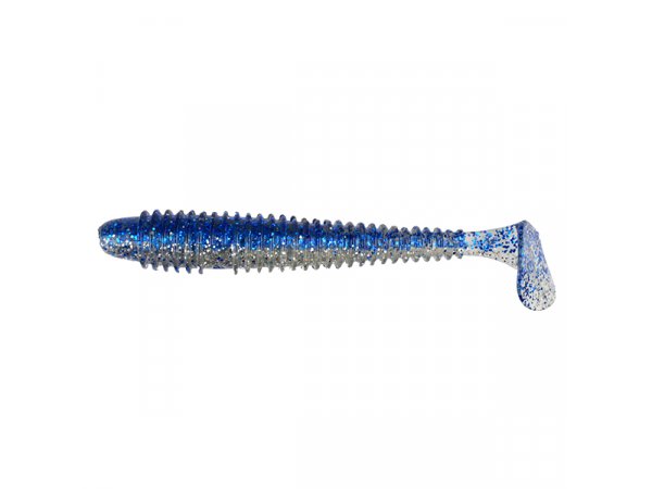 SILIKON MATE GARRY SHAD 95MM BLUE BACK 6PCS