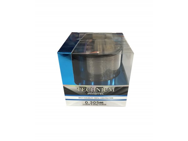 MONOFIL SHIMANO TECHNIUM INVISITEC 1100M 0.305MM GREY