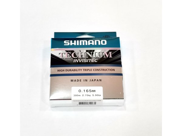 Monofil shimano technium invisitec 300M 0.165MM GREY