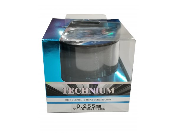 Monofil shimano technium 300m 0.255mm grey